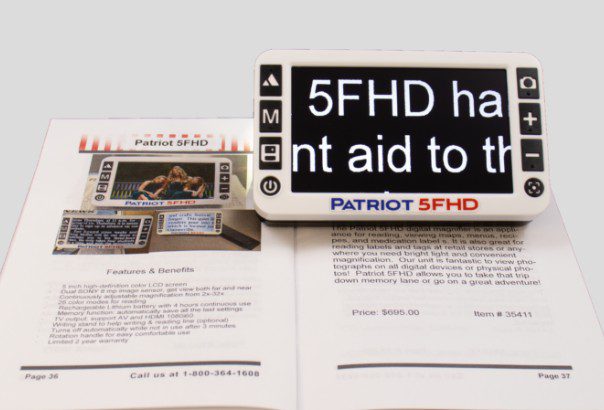 Patriot 5FHD – Emerald Coast Vision Aids