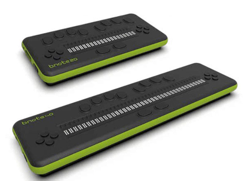 b.note Braille Displays (20 & 40 Cell Options) – Emerald Coast Vision Aids